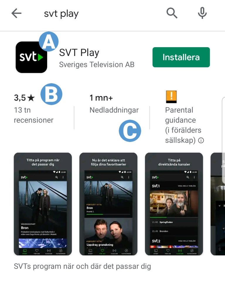 Ladda hem appar: Play Butik - Datorskolan