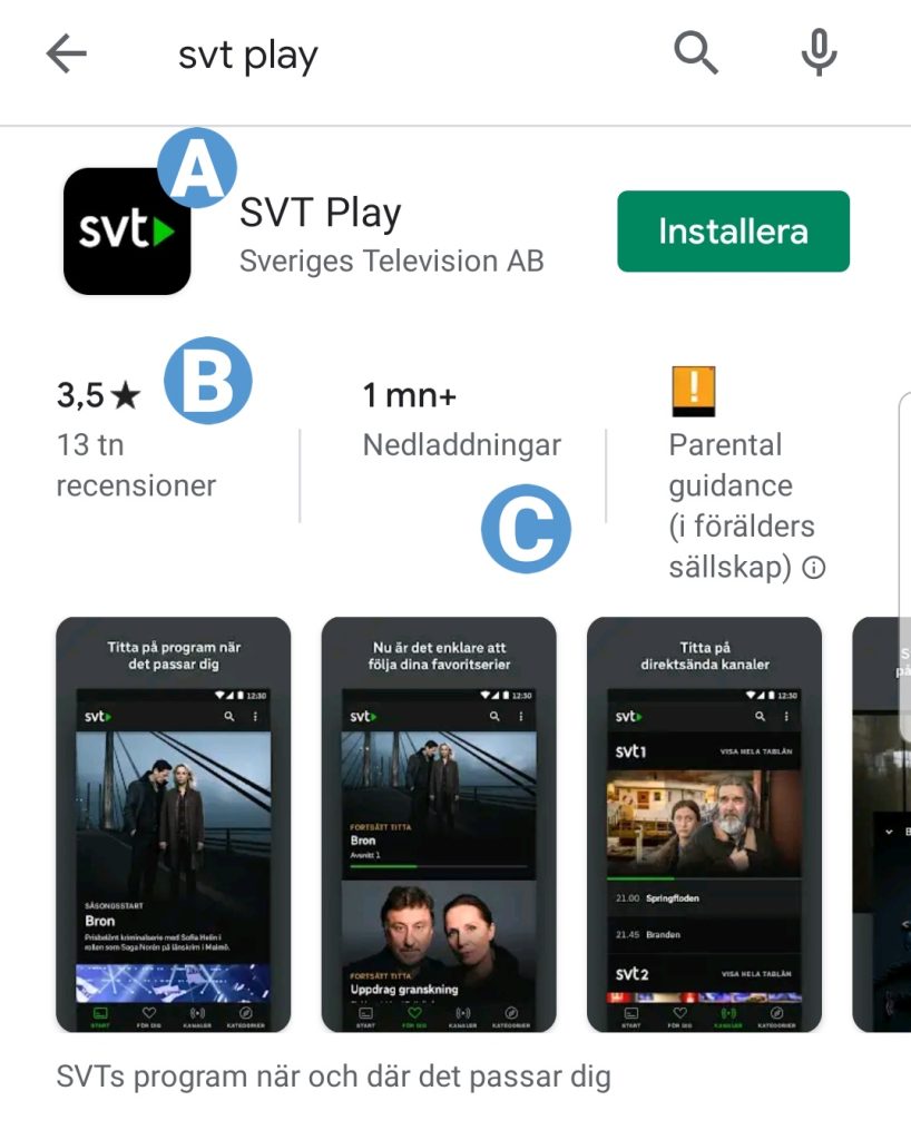 Ladda hem appar: Play Butik - Datorskolan